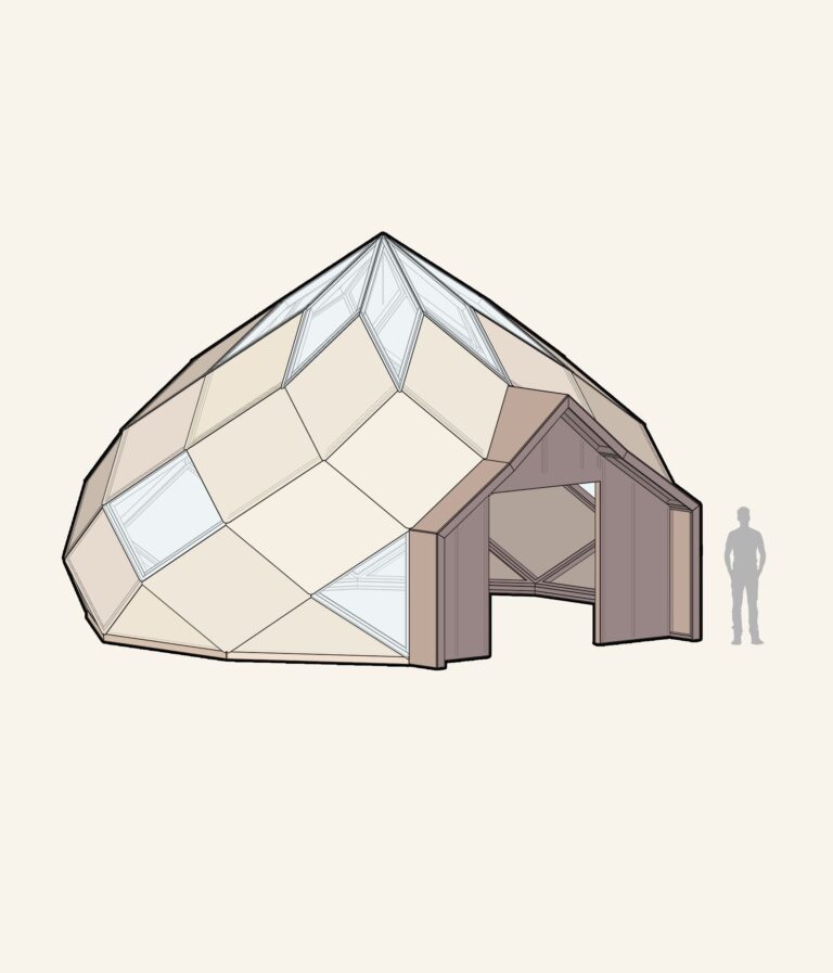 25ft / 7.5m Zome Design - trilliumdomes